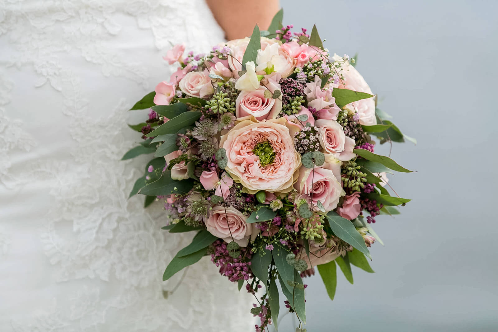 Brudebuket - prikken over i'et.